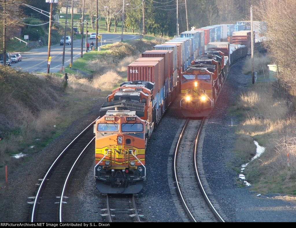 BNSF 4454 East
